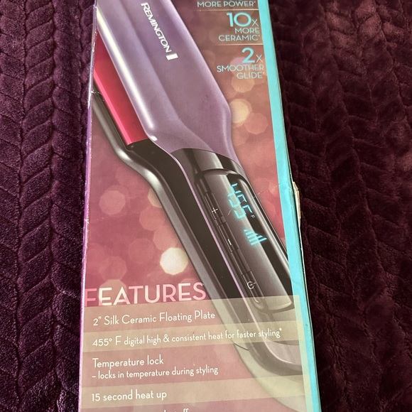 Other | Remington 1 Antistatic Flat Iron With Floating Ceramic Plates ...